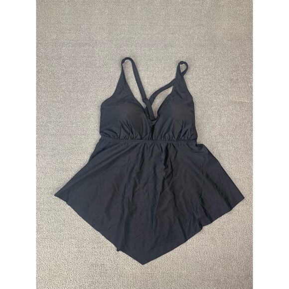 torrid | Swim | Torrid Tankini Swim Top Handkercheif Black Size X ...